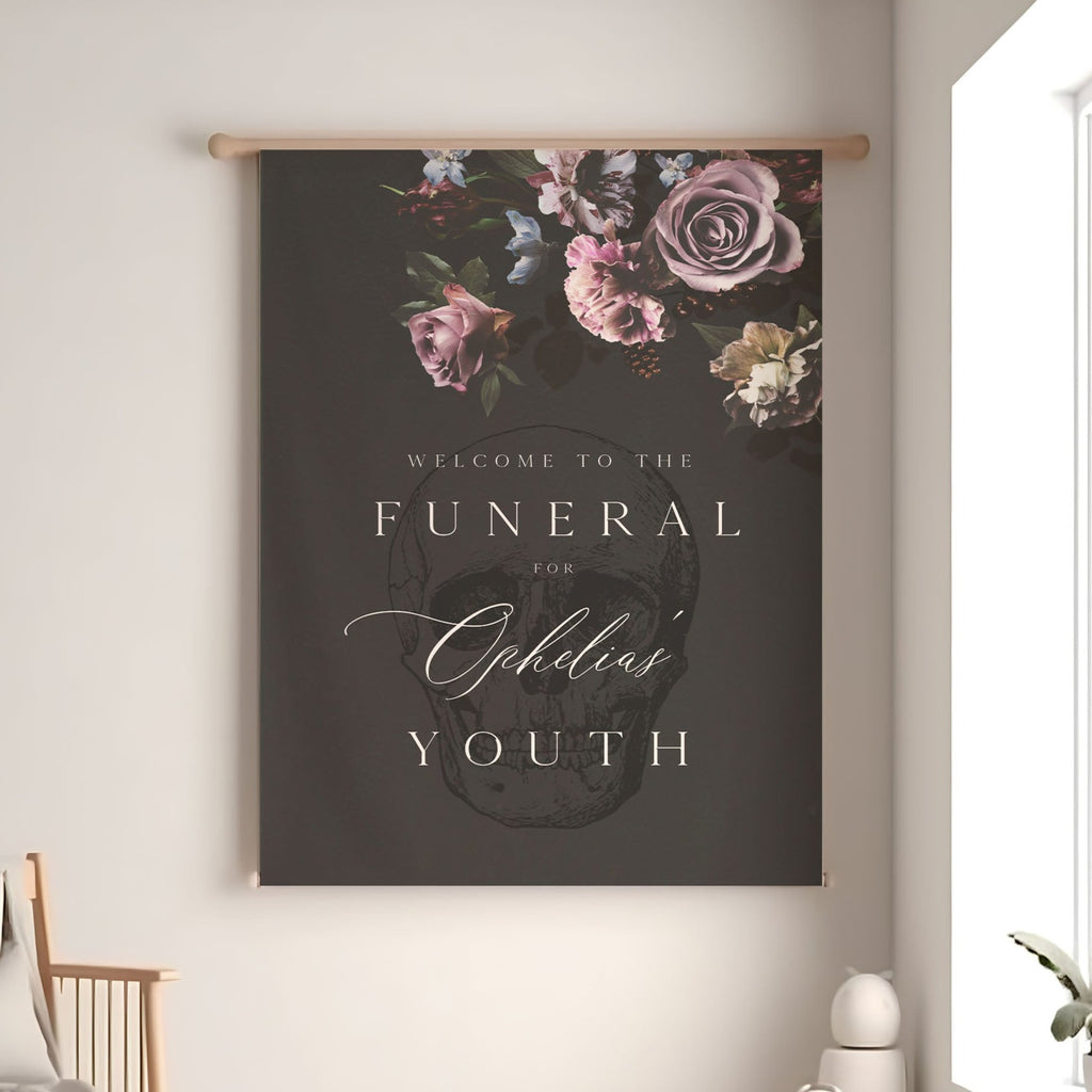 RIP To My 20s Birthday Backdrop - Death To My 20s – OhHappyPrintables